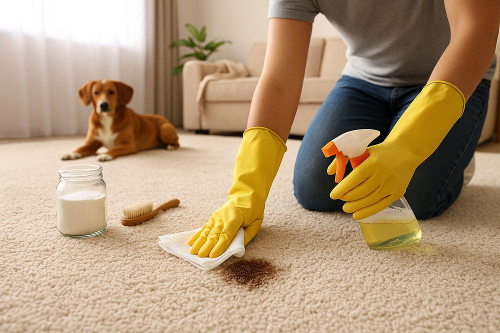 How to Get Pee Smell Out of Carpet | Carpet Cave